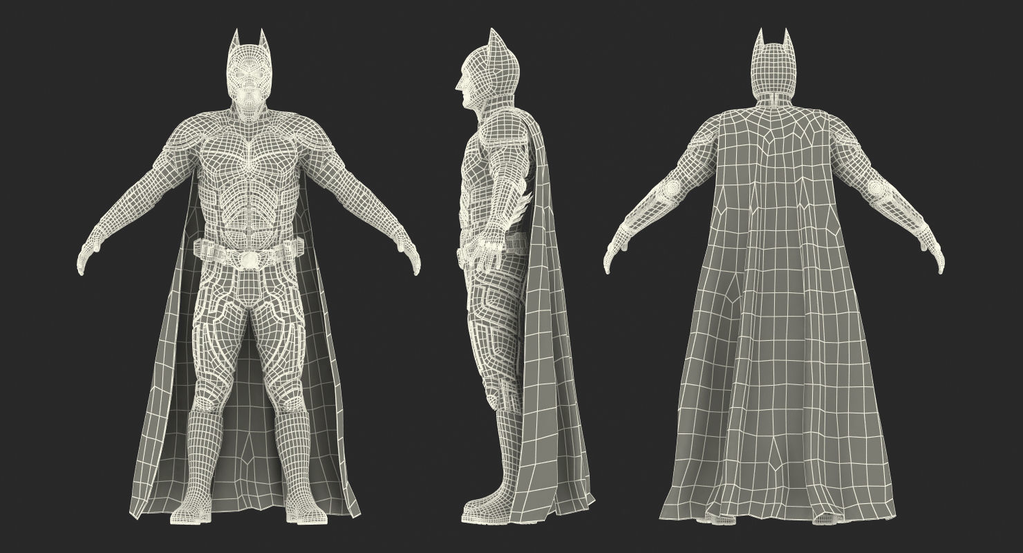 Batman Rigged for Cinema 4D 3D model rigged | CGTrader