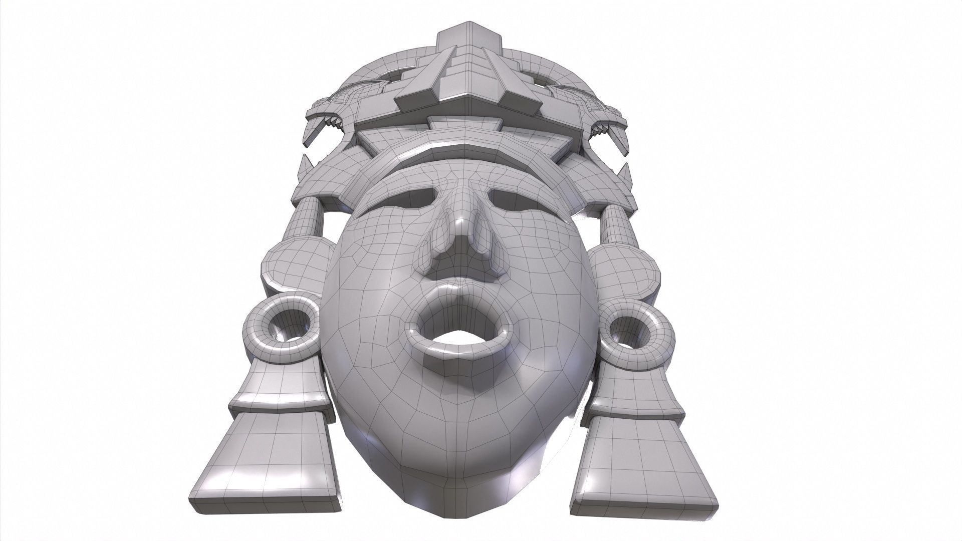Maya Masks Collection 3D model | CGTrader