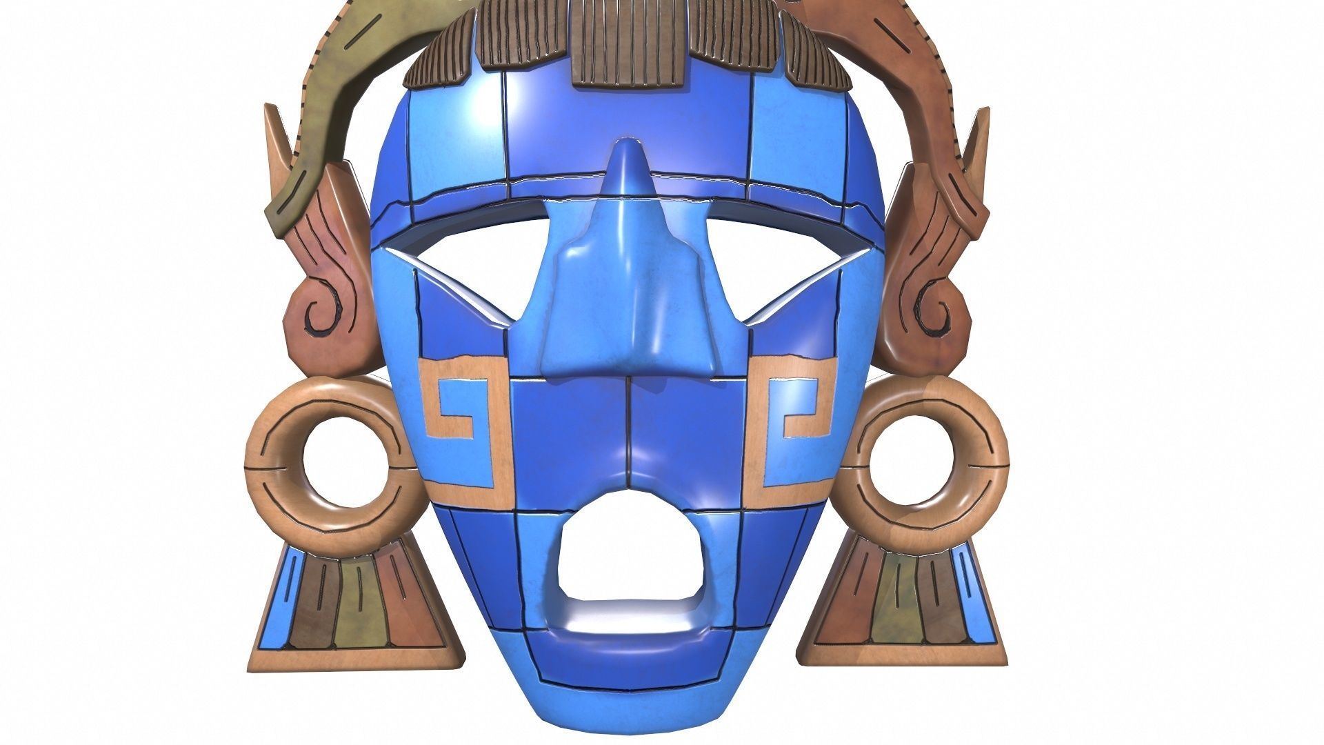 Maya Masks Collection 3D model | CGTrader