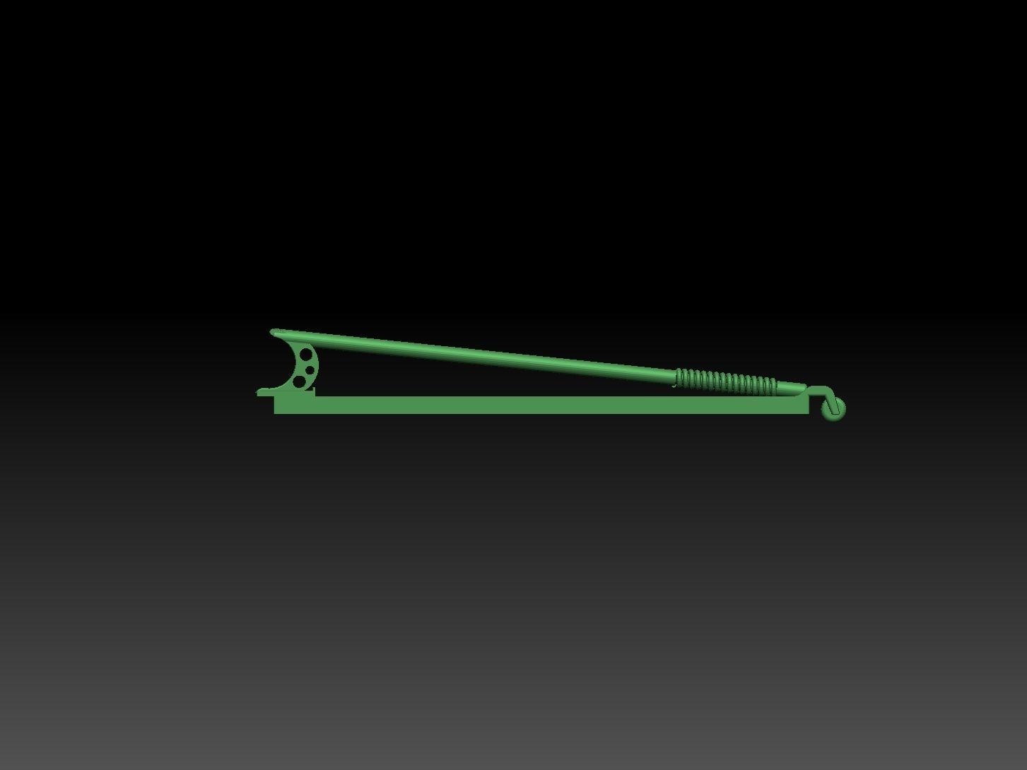 1-24 and 1-12 scale wheelie bar 3D model 3D printable | CGTrader