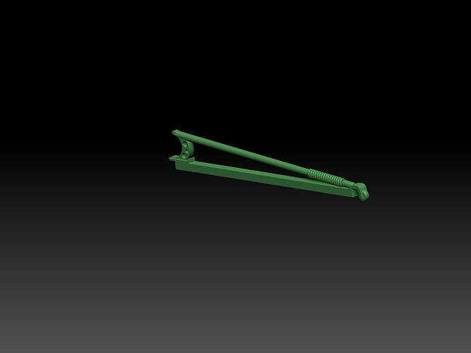 1-24 and 1-12 scale wheelie bar 3D model 3D printable | CGTrader