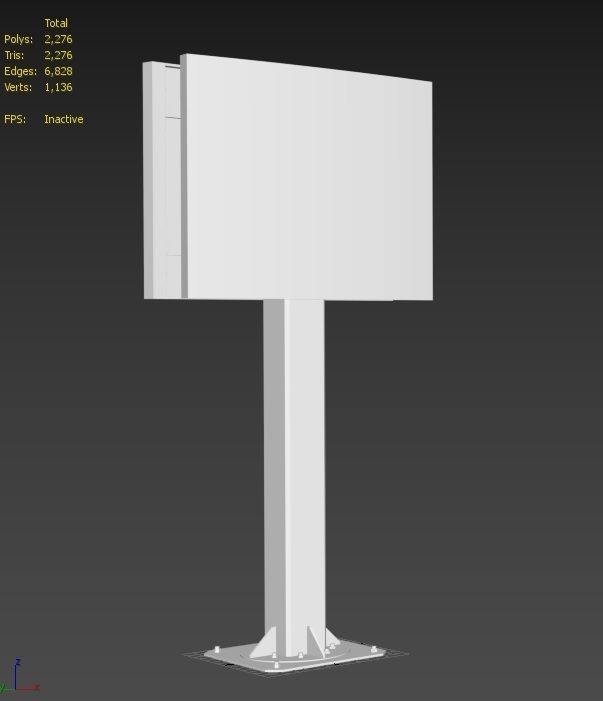 3D model Billboard M5 VR / AR / low-poly | CGTrader