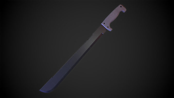 Machete Low-Poly free VR / AR / low-poly 3D model | CGTrader