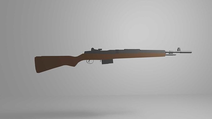 rifle gun 3D model | CGTrader