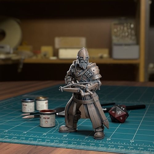 Guard Crossbow - Pre-Supported 3D model 3D printable | CGTrader