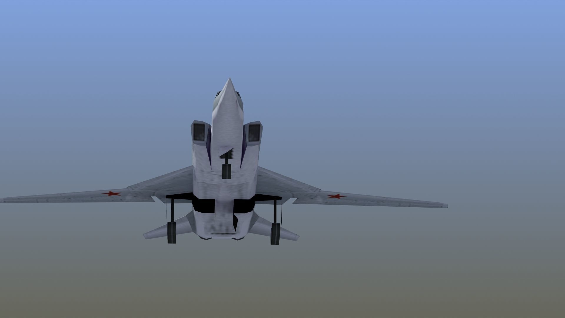 3D model Tu-22 Backfire LD1 VR / AR / low-poly | CGTrader