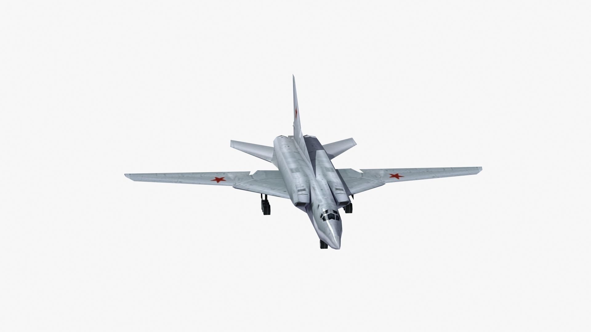 3D model Tu-22 Backfire LD1 VR / AR / low-poly | CGTrader