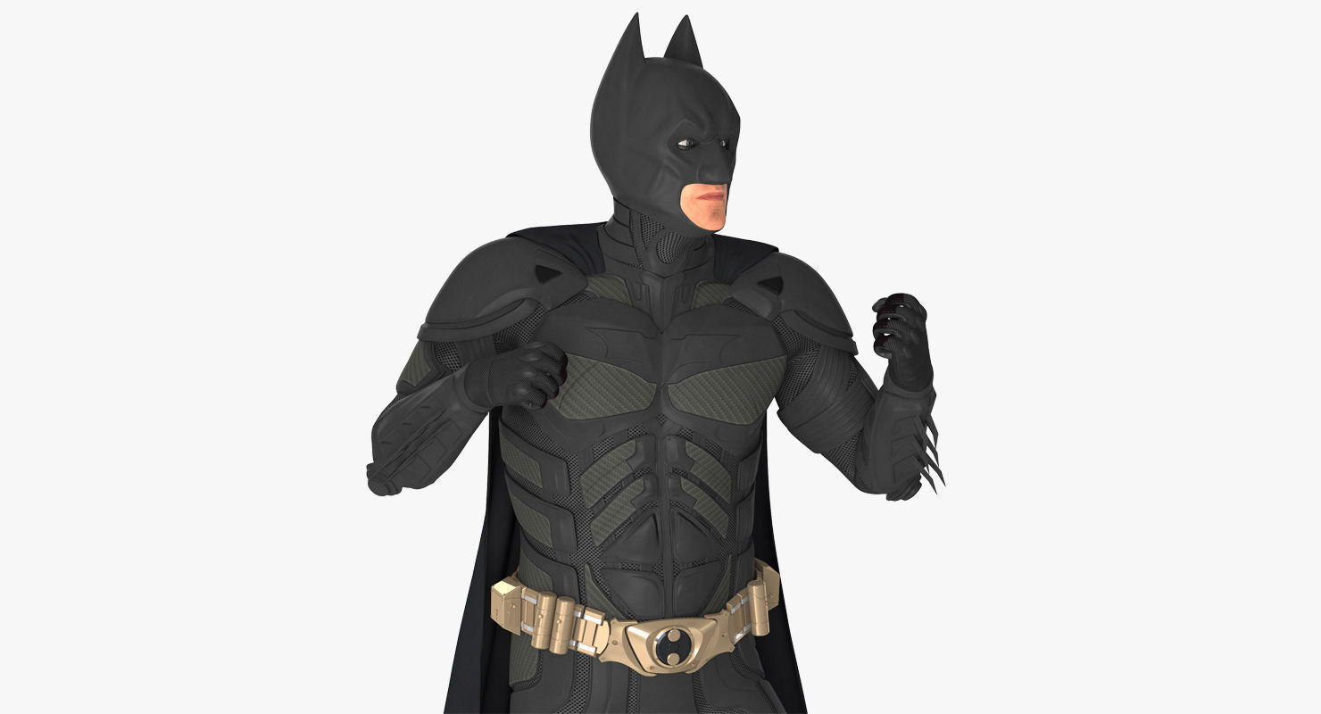 Batman Fighting Pose 3D model | CGTrader