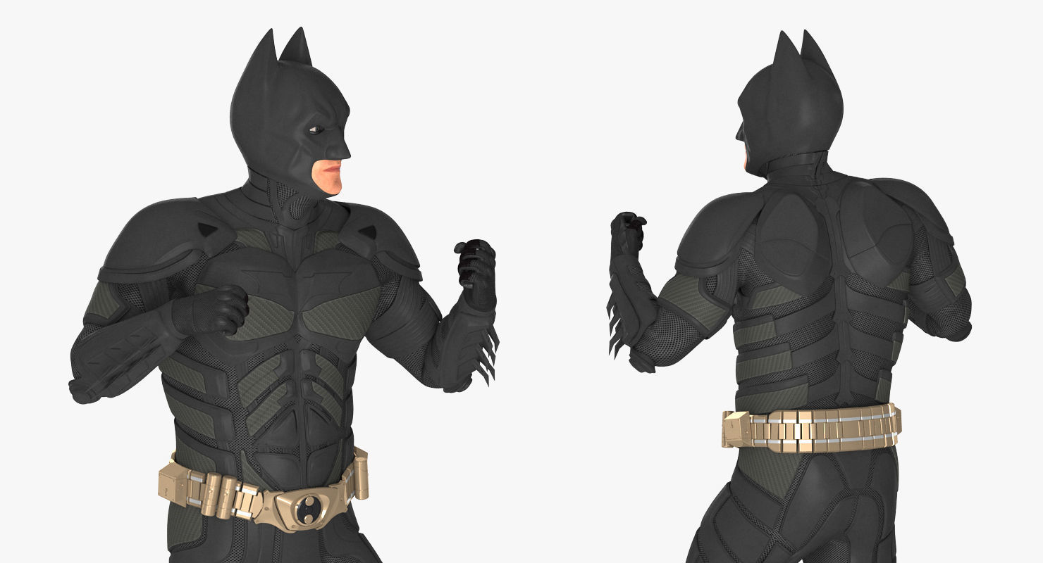 Batman Fighting Pose 3D model | CGTrader