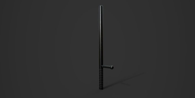 3D model Police Plastic Stick VR / AR / low-poly | CGTrader