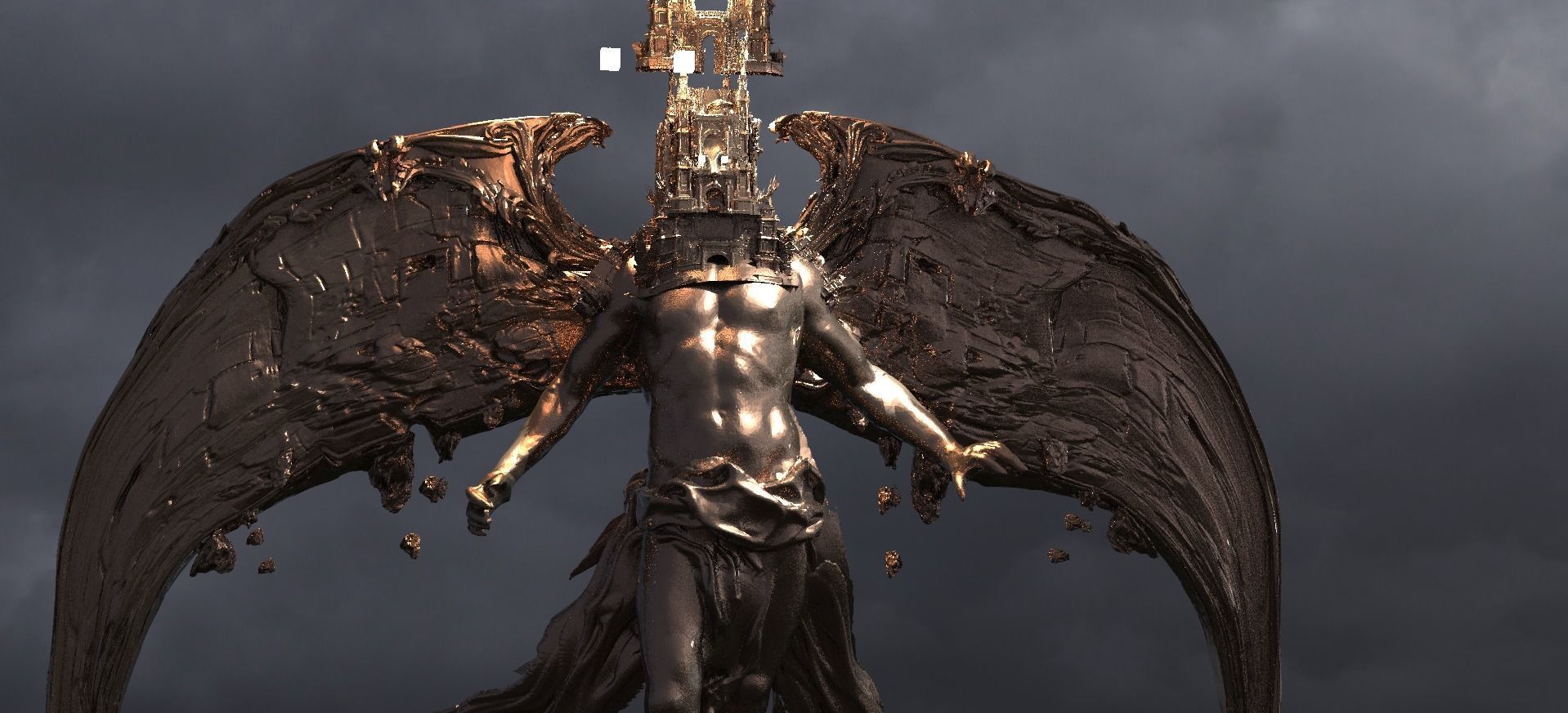 Devine Kingdom Arch Angel 3D model | CGTrader