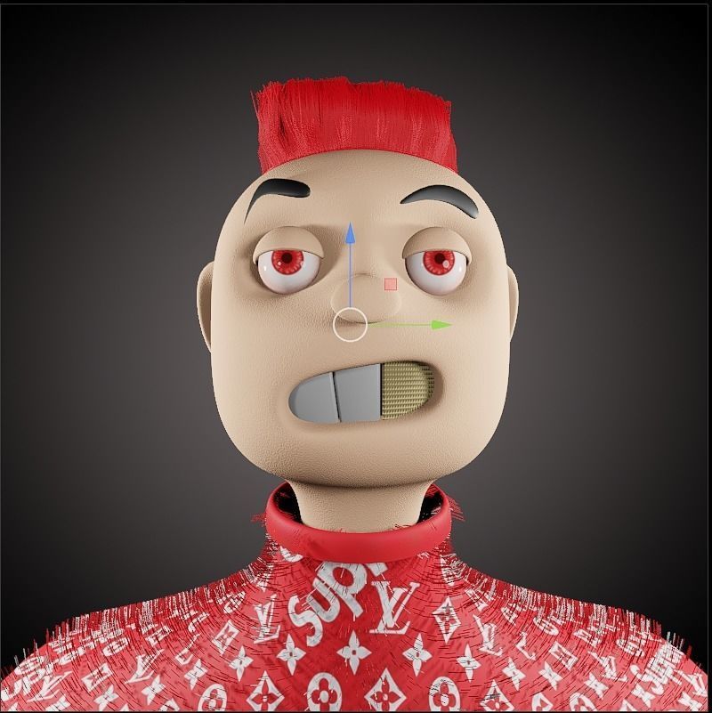 3D NFT Stylized Character free VR / AR / low-poly 3D model animated ...
