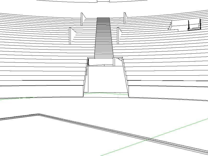 Sports stadium compelete revit project 3D model | CGTrader