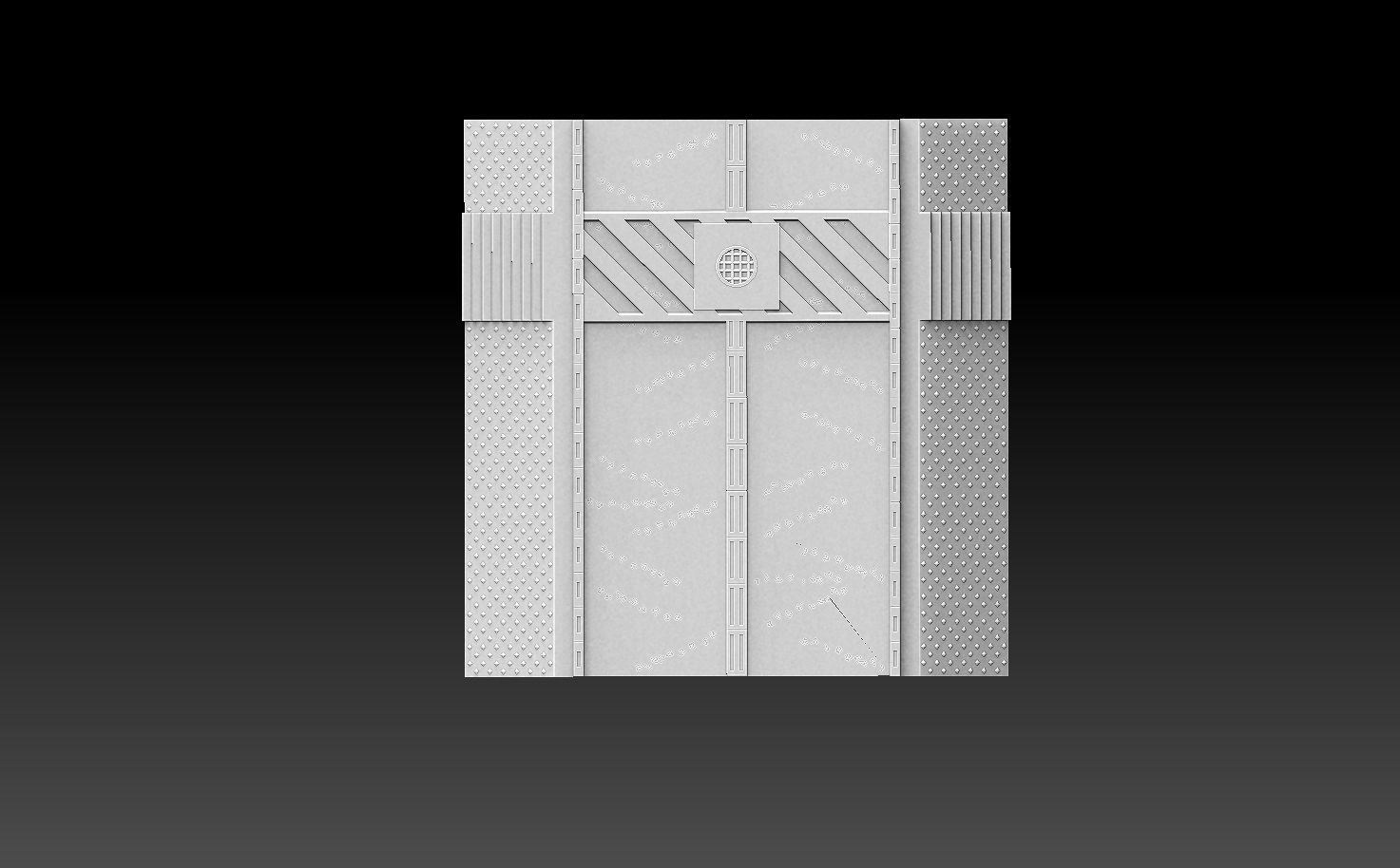 Modular Road Grid Streetlights And Crosswalks 3D model 3D printable ...