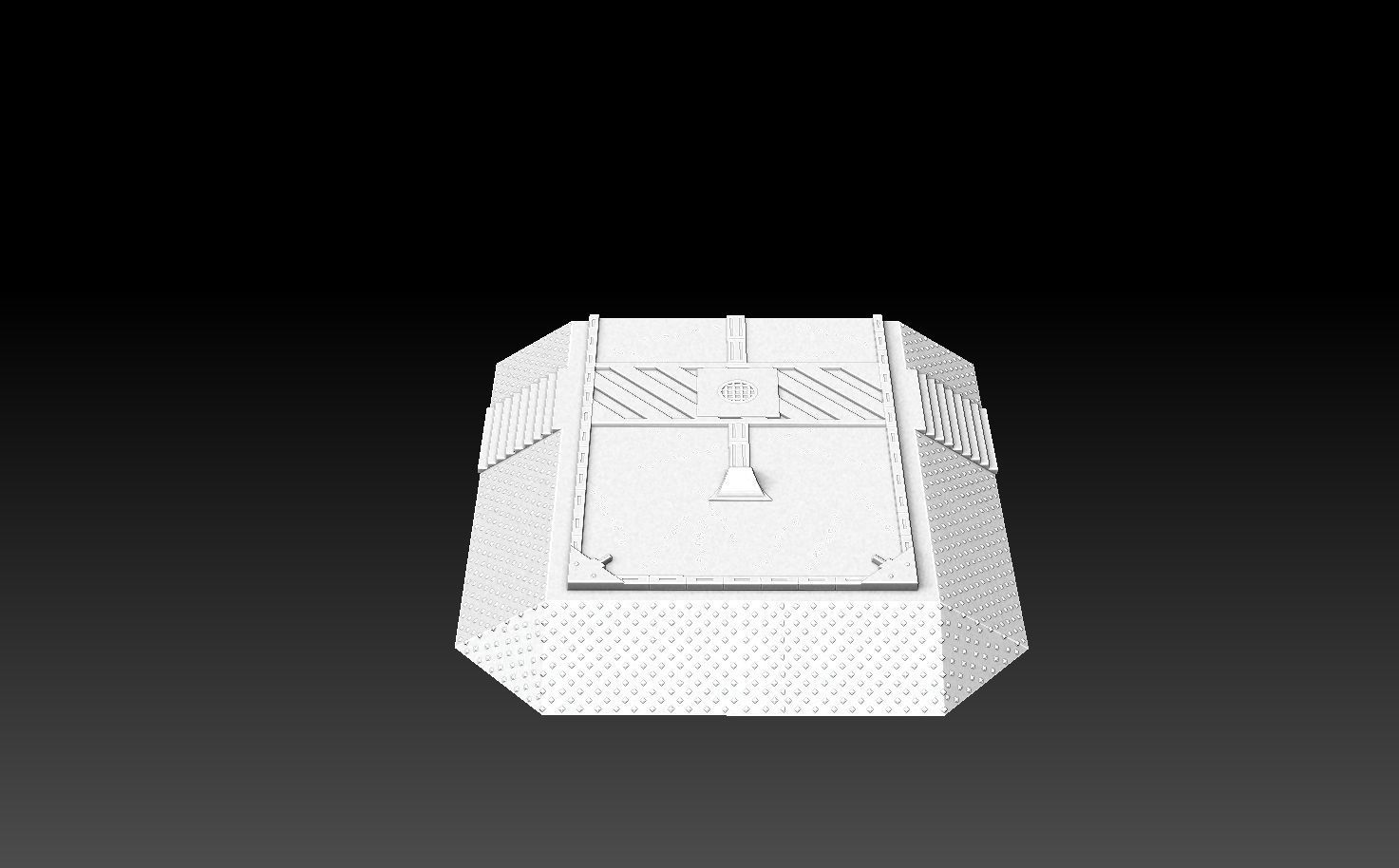 Modular Road Grid Streetlights And Crosswalks 3D model 3D printable ...