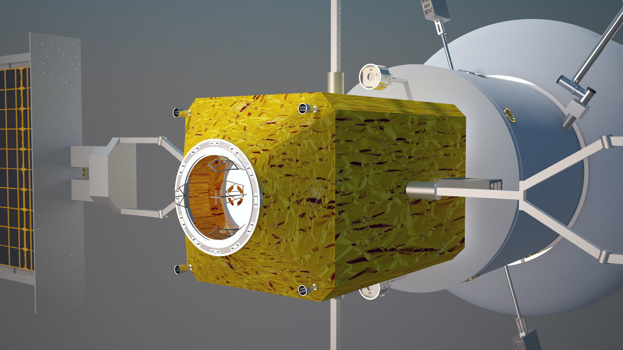 Starlab Space Station by Nanorack 3D model | CGTrader