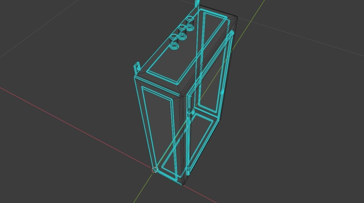 3D model Power Box Electric VR / AR / low-poly | CGTrader