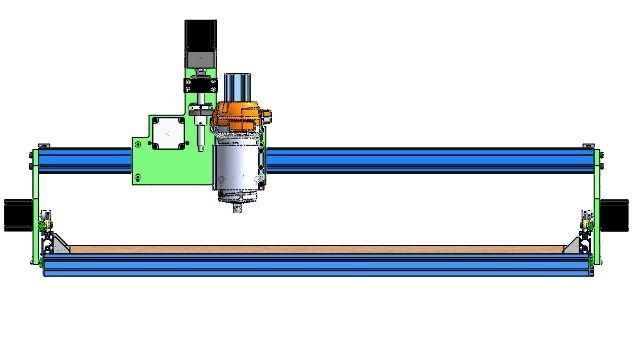 CNC router 3 Axis 3D model | CGTrader