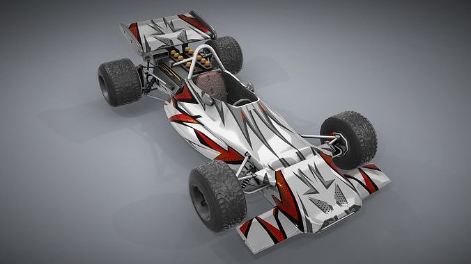 3D model F1 Racing Car Model 5 VR / AR / low-poly | CGTrader