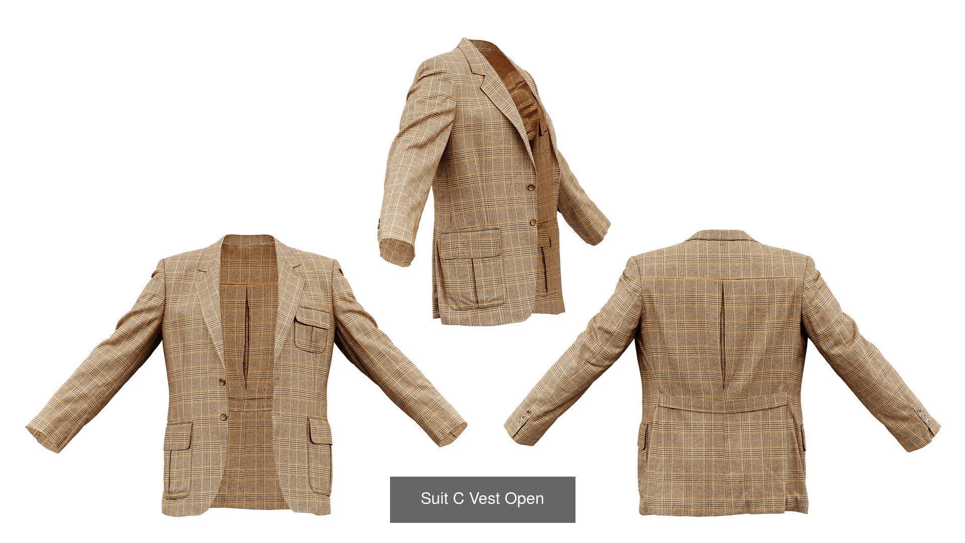 34 Costumes and Suits 3D Model Collection | CGTrader