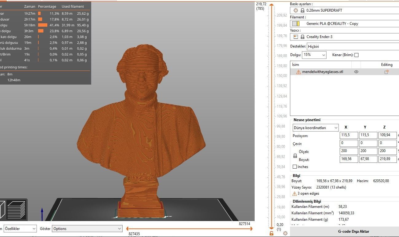 Gregor Mendel 3D model 3D printable | CGTrader