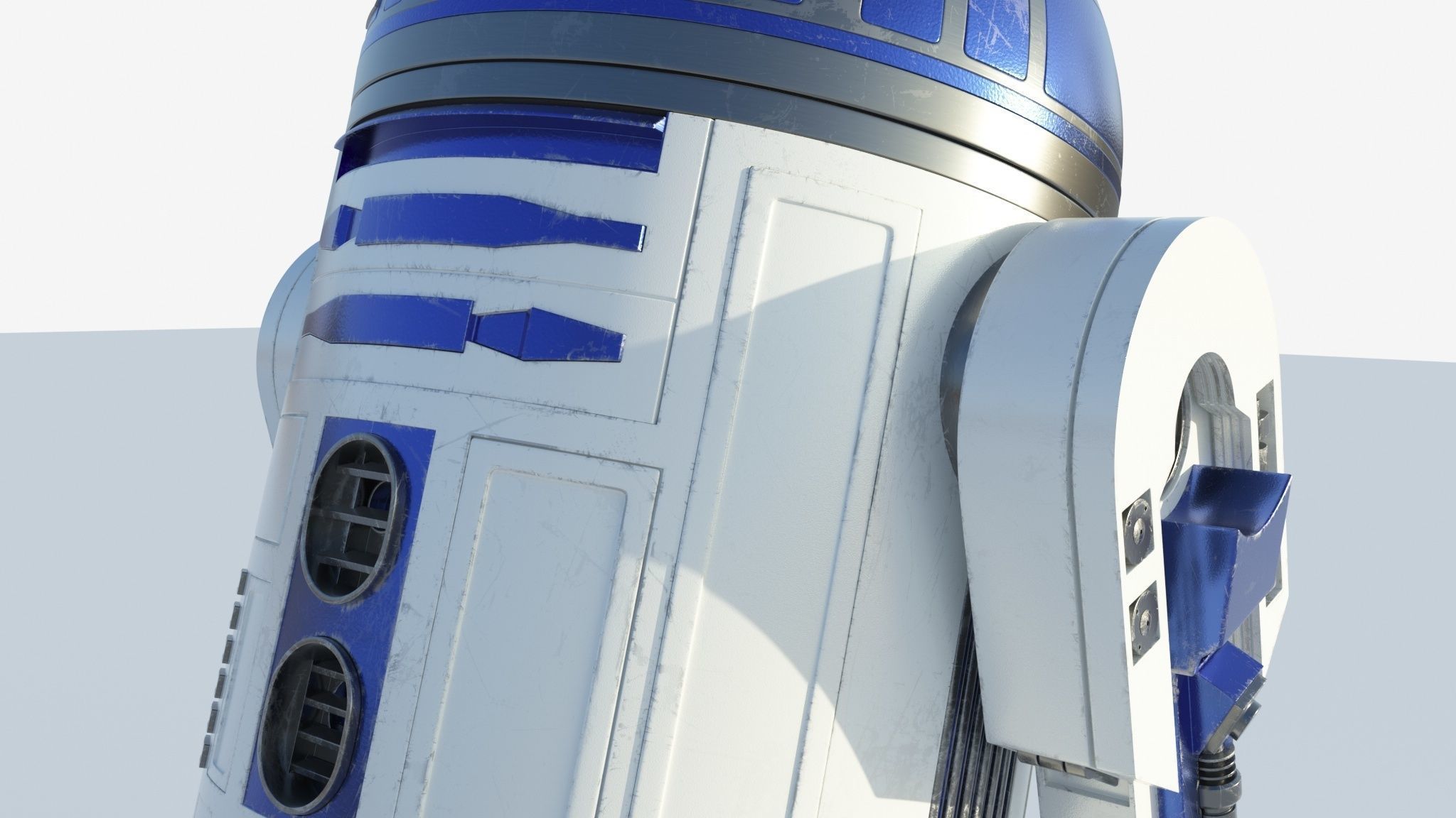 Astromech droid - R2D2 3D model | CGTrader