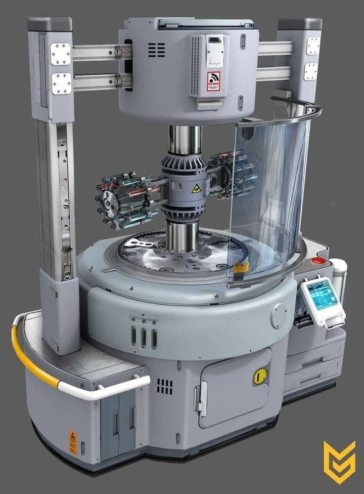 3D model SCI-FI model LOW poly machine VR / AR / low-poly | CGTrader