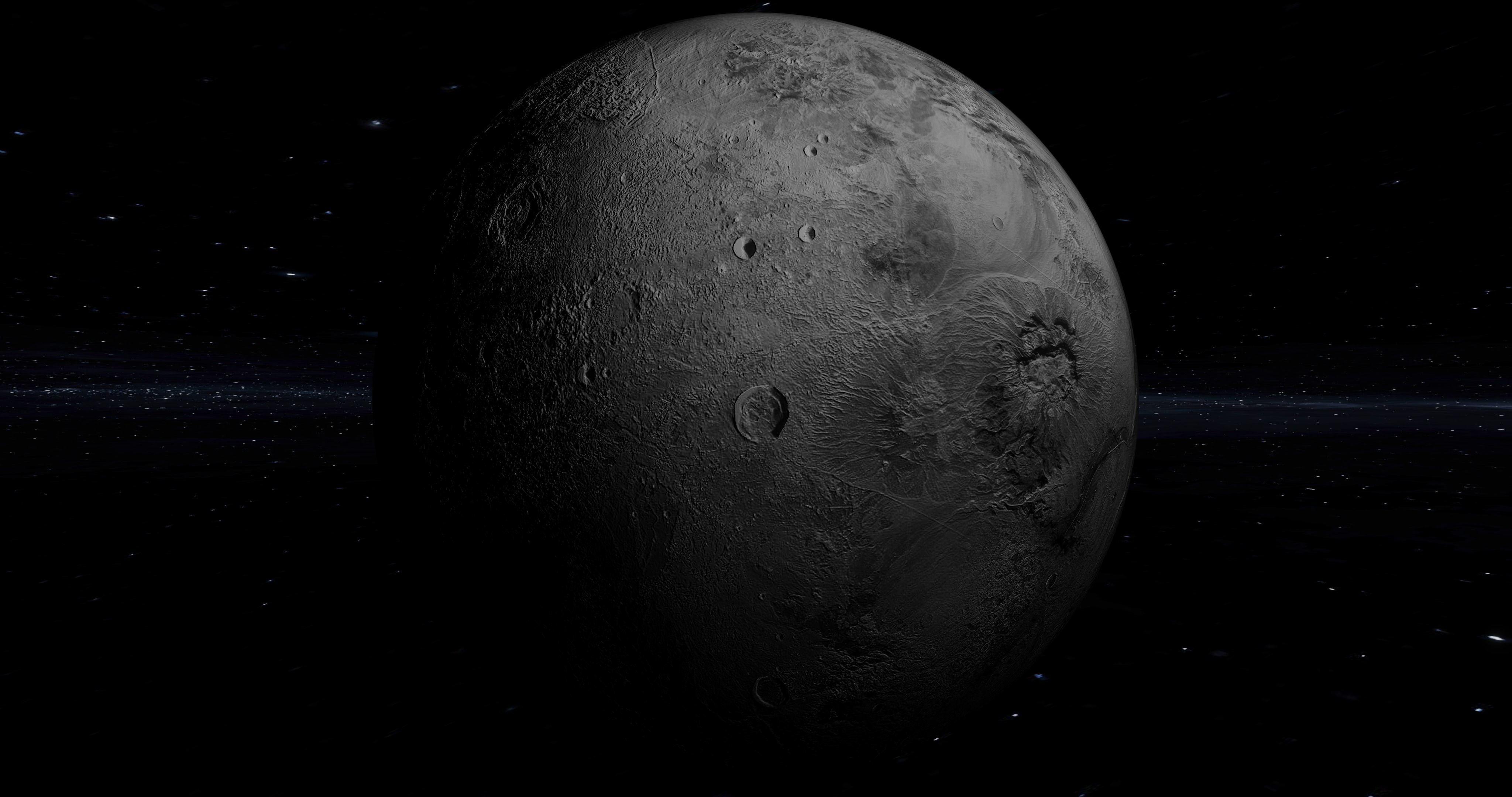 This is a Fictional planet HAUMEA 3D model animated | CGTrader