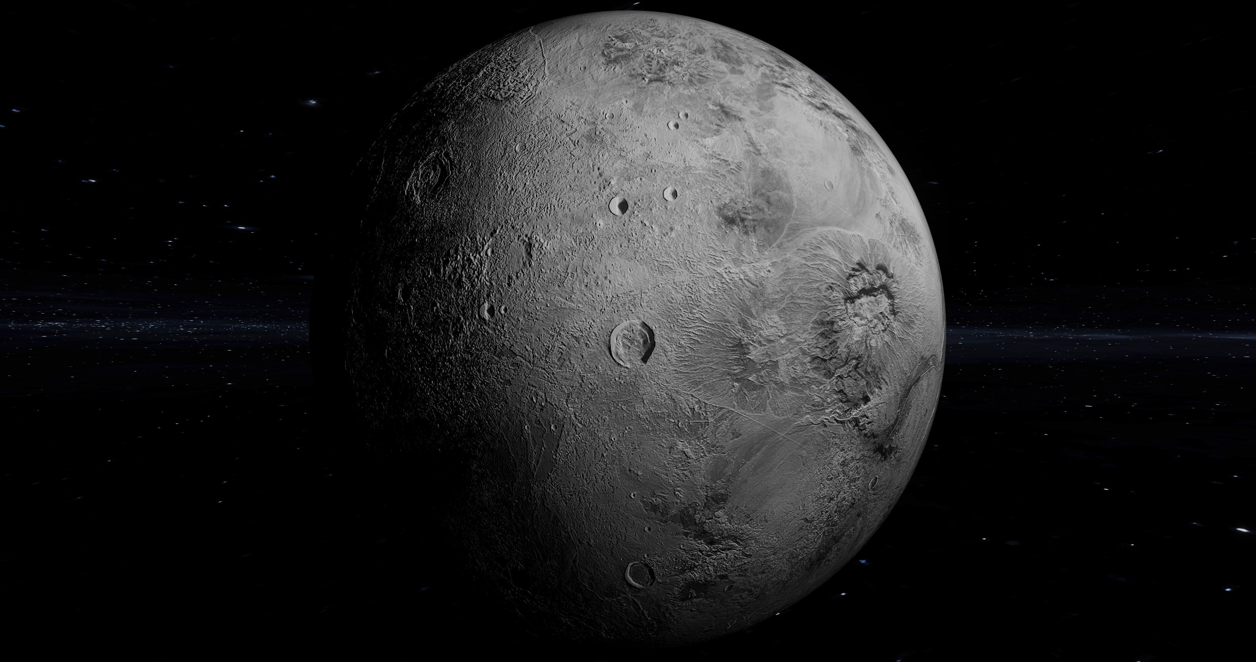 This is a Fictional planet HAUMEA 3D model animated | CGTrader