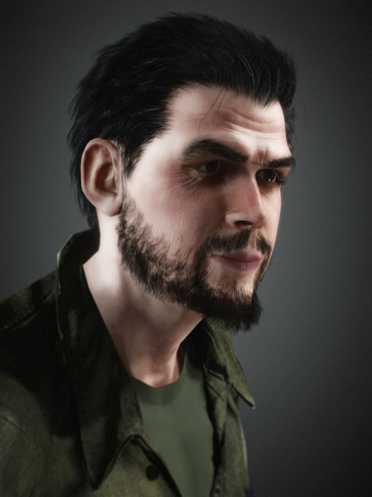 Ernesto Che Guevara 3D model | CGTrader