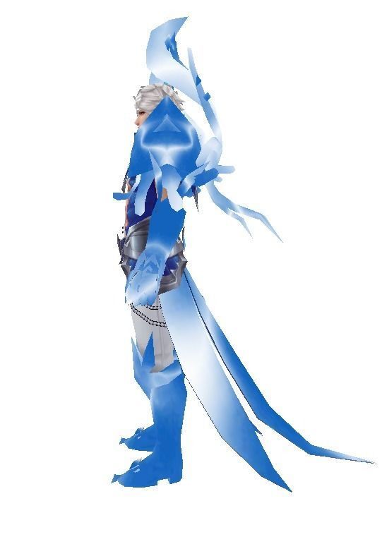 3D model Futuristic ice Man Character VR / AR / low-poly | CGTrader