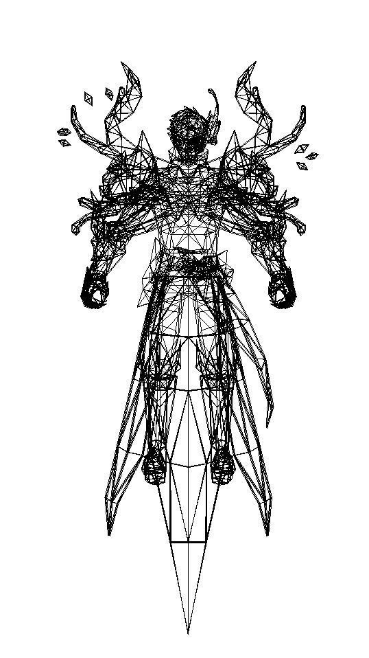 3D model Futuristic ice Man Character VR / AR / low-poly | CGTrader