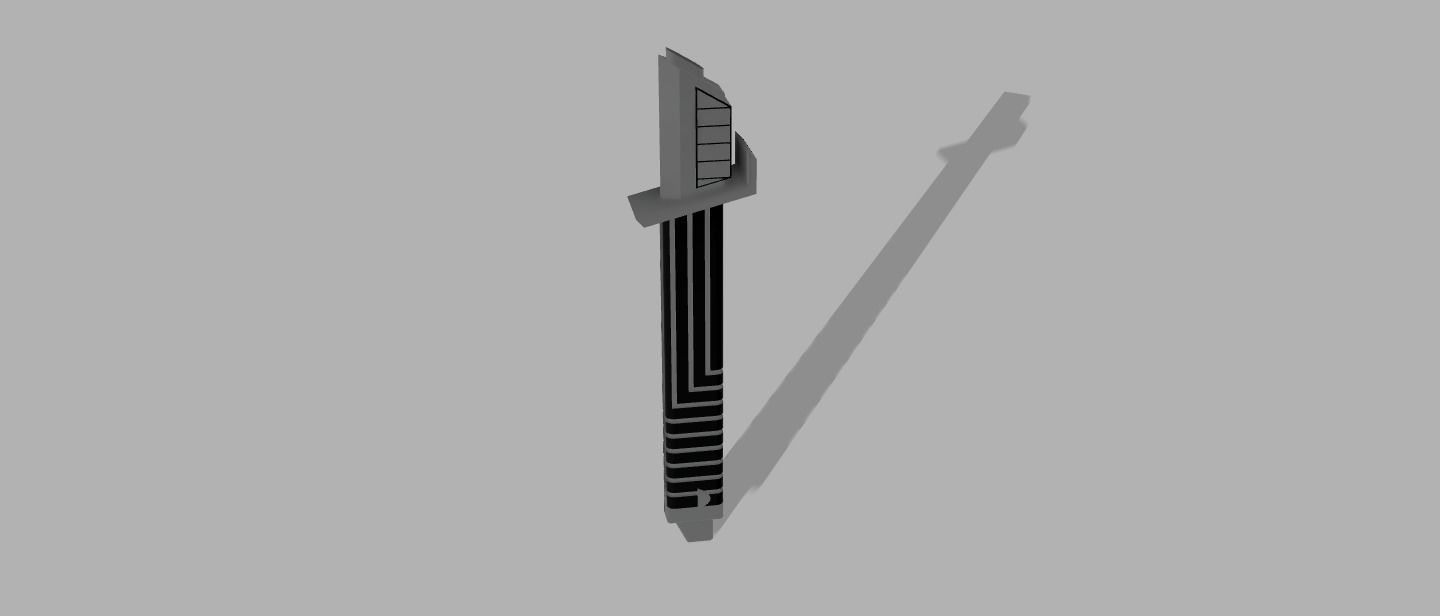 Dark Saber 3D model 3D printable | CGTrader