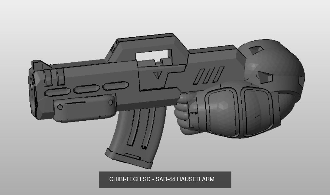CHI TECH SD ARMS 1 COLLECTION | CGTrader