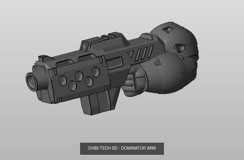 CHI TECH SD ARMS 1 COLLECTION | CGTrader