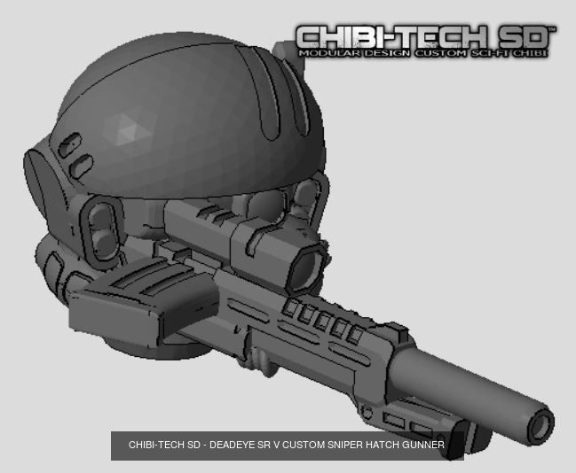 CHI TECH SD GUNNERS 1 COLLECTION | CGTrader