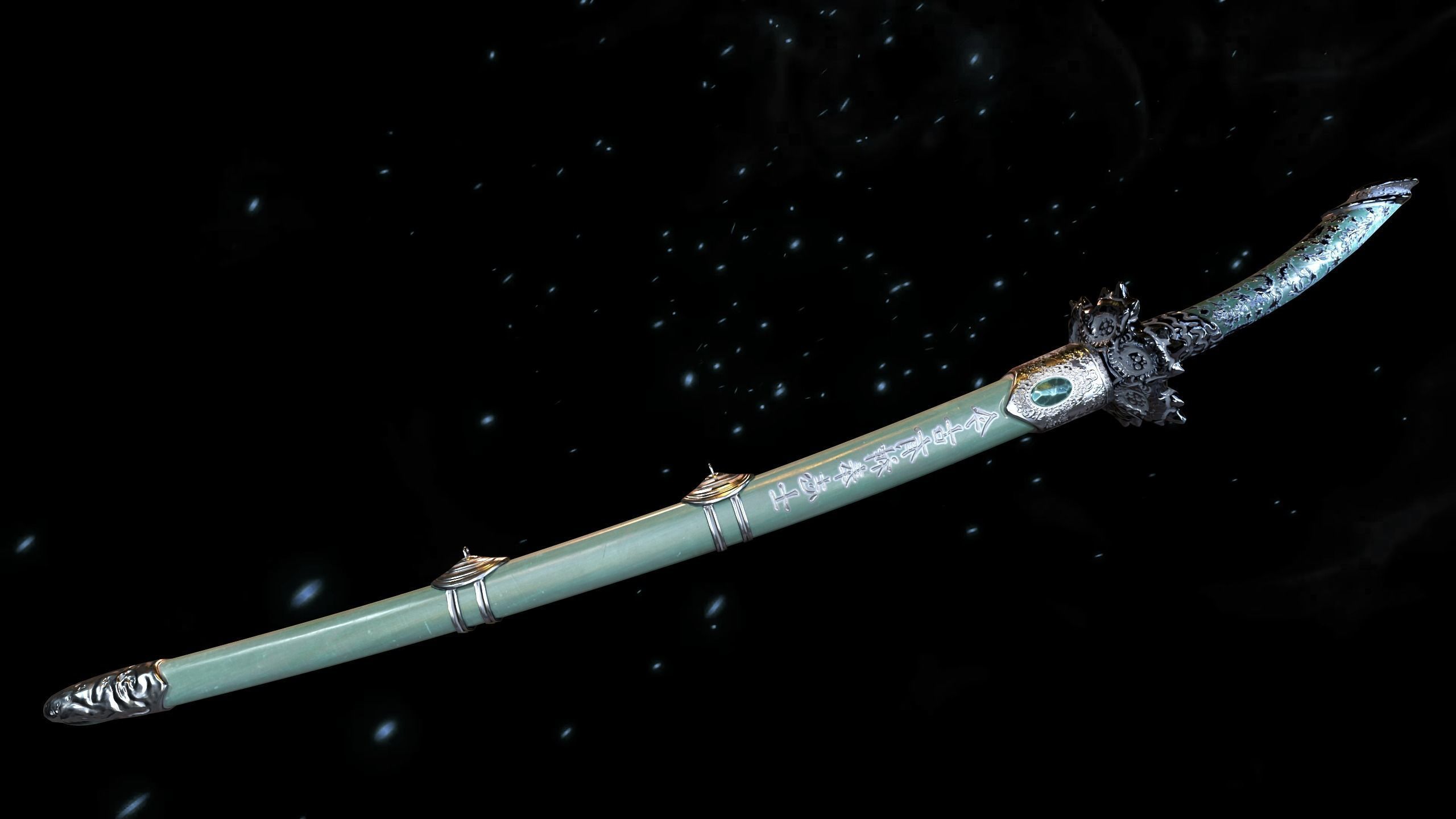 3D model Relic katana VR / AR / low-poly | CGTrader