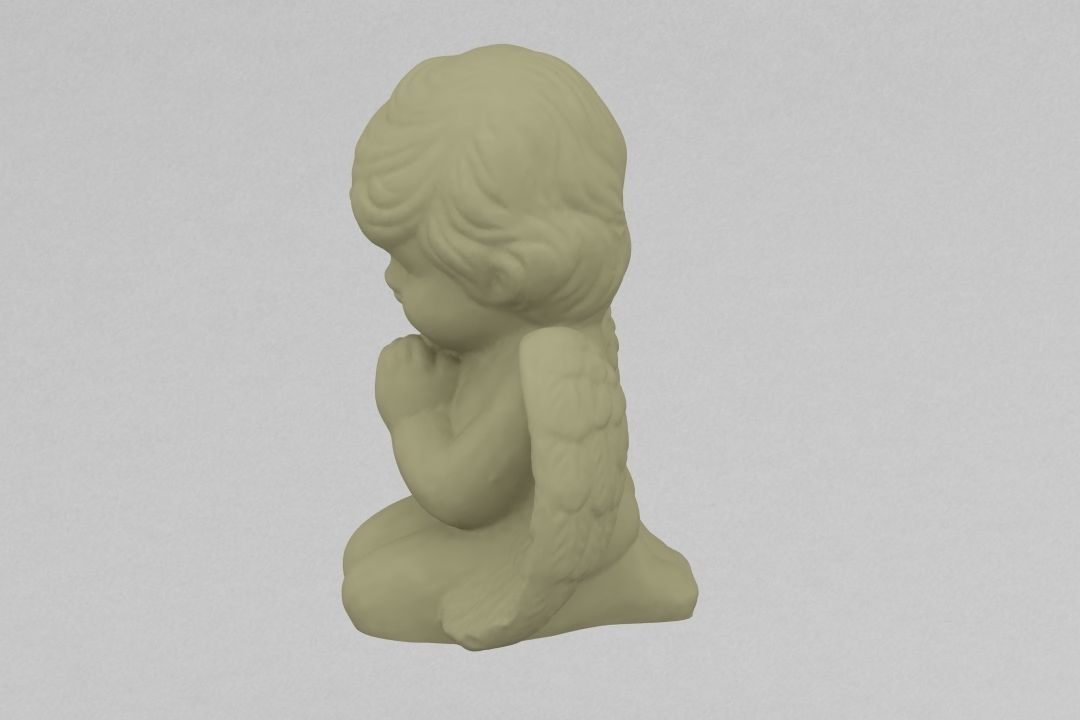 little angel 3D model 3D printable | CGTrader