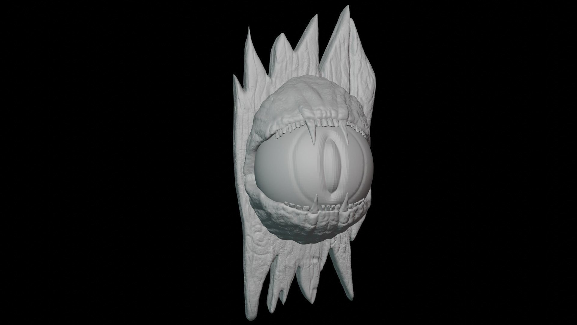 eye artifact 3D model 3D printable | CGTrader