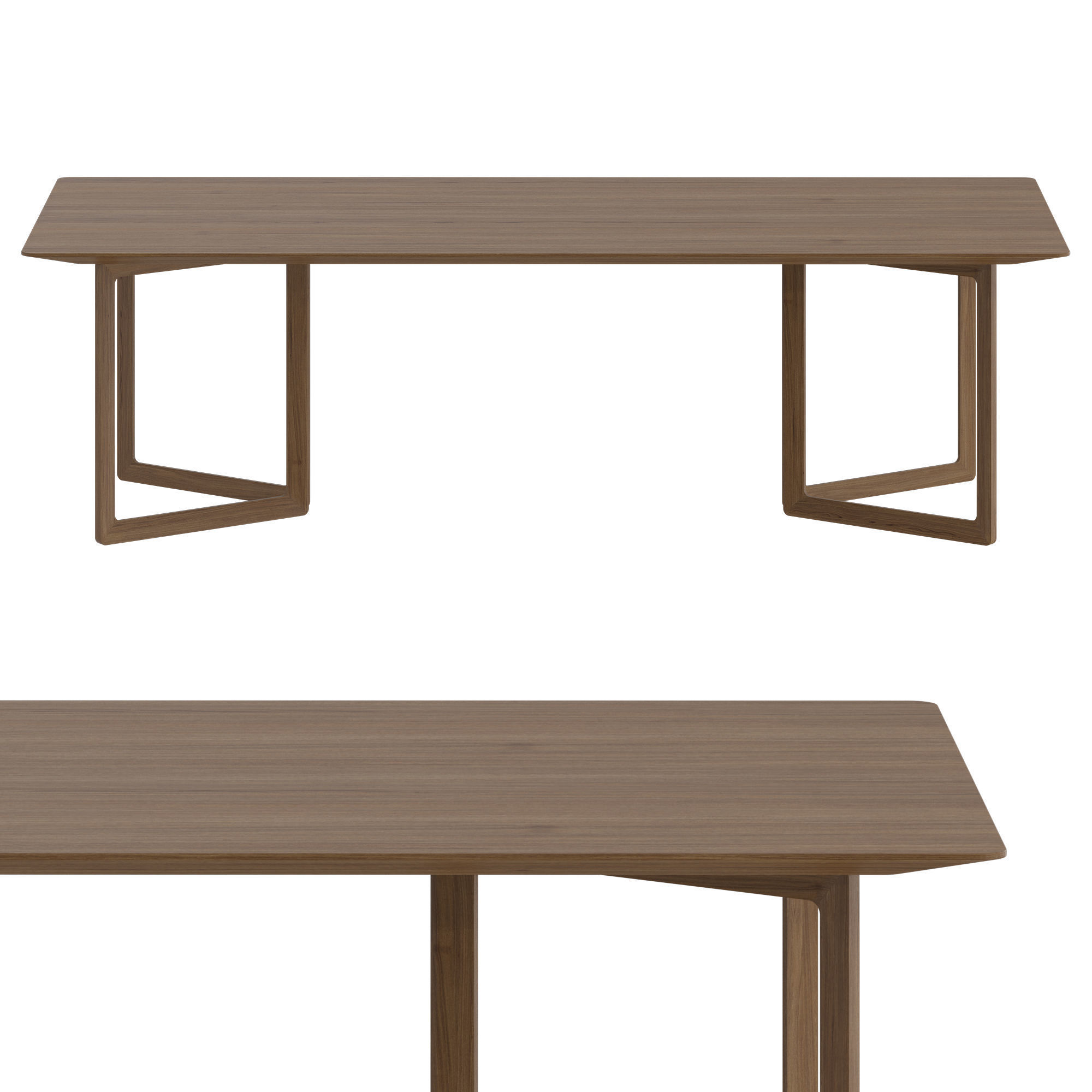 Potocco OPUS Dining table 3D model | CGTrader