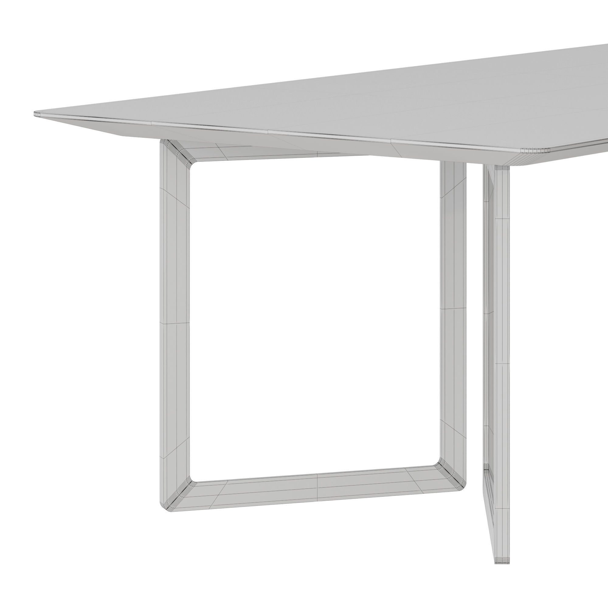 Potocco OPUS Dining table 3D model | CGTrader