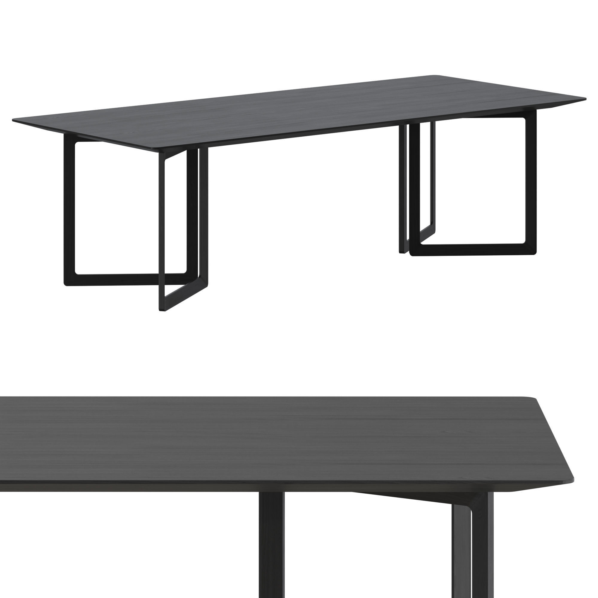 Potocco OPUS Dining table 3D model | CGTrader
