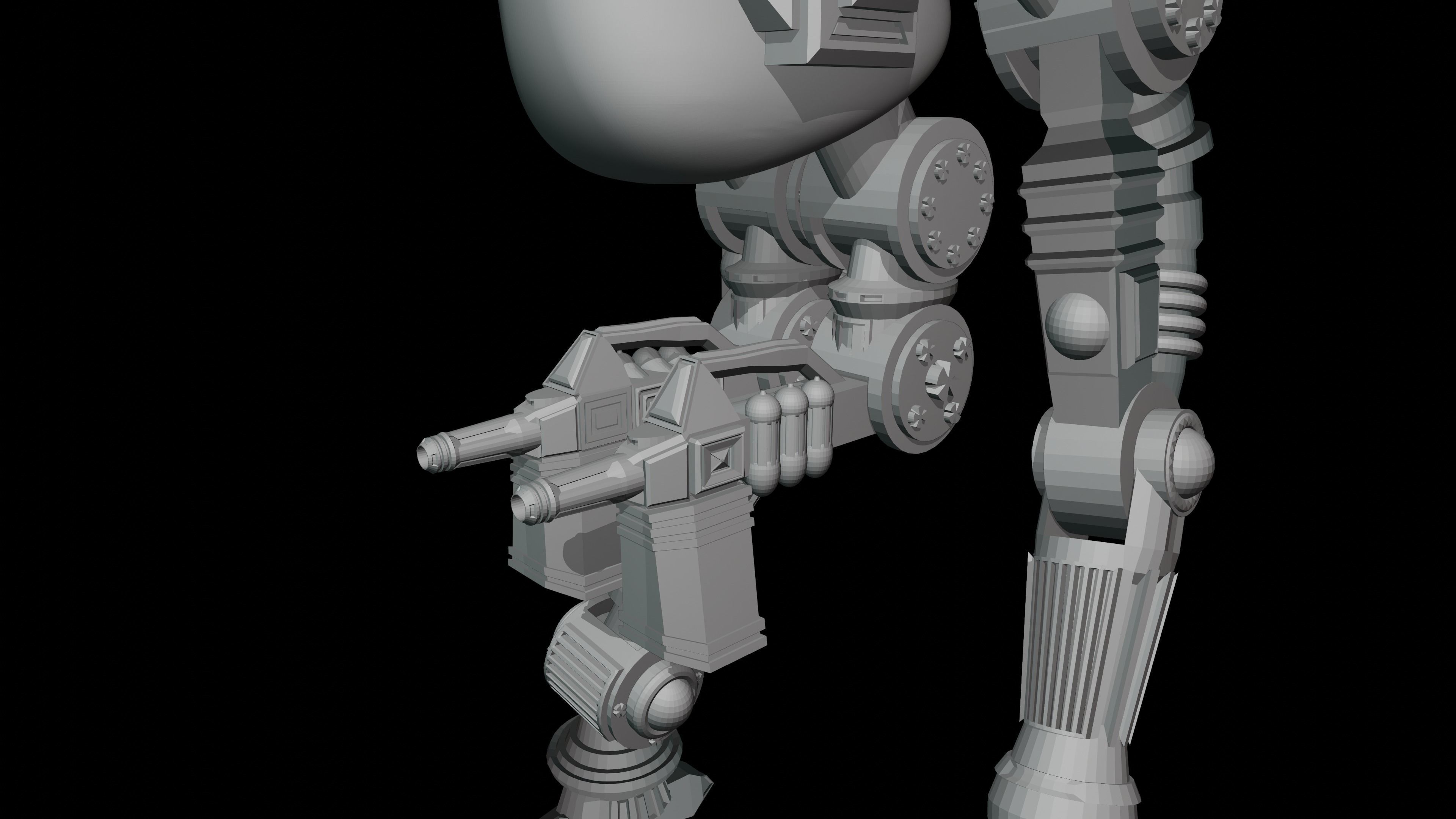 Robok 3D model 3D printable | CGTrader