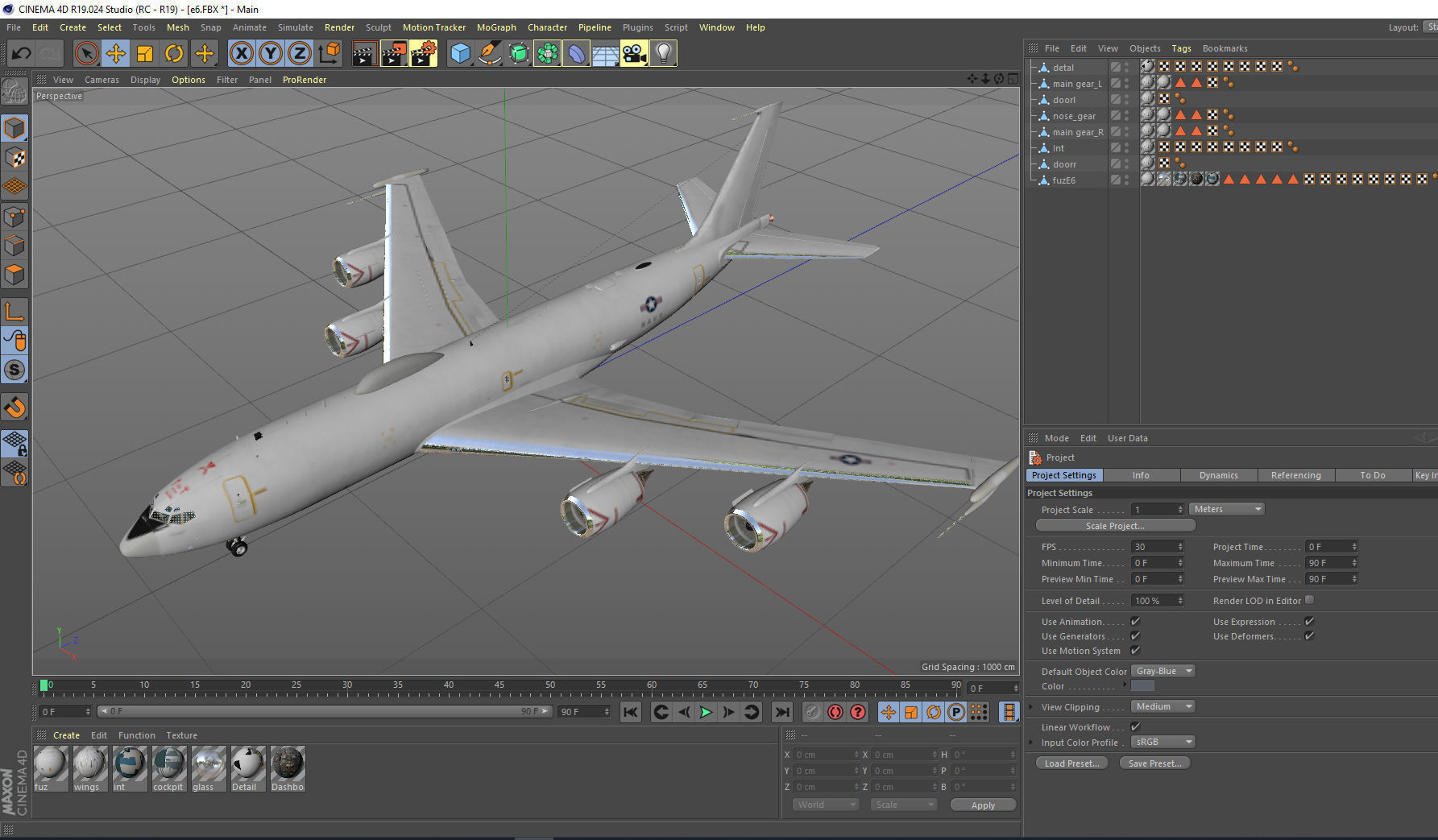 Boeing E-6 Mercury 3D model | CGTrader