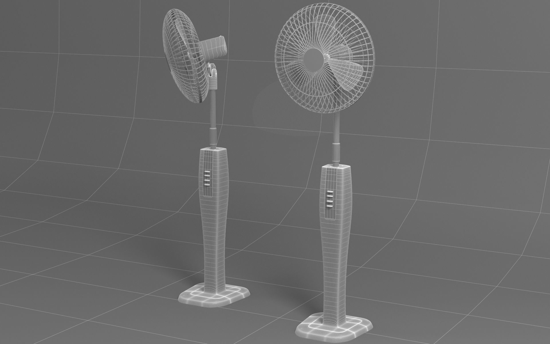 standing fan 3D model | CGTrader
