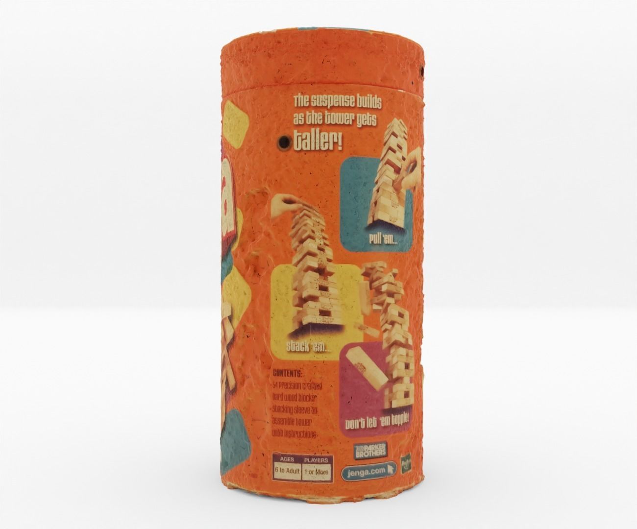 Jenga Box Blender Model 3D 3D model | CGTrader