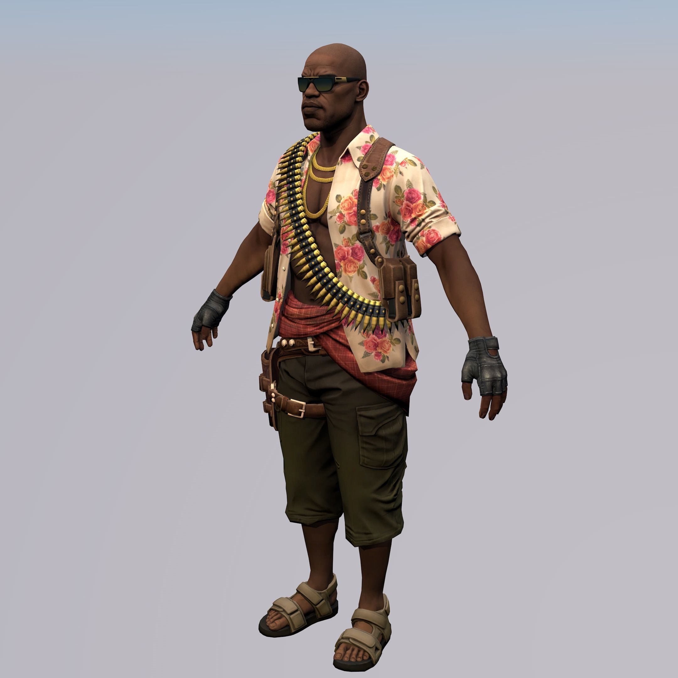 Agent from the game CSGO Elite Hunter Solman Partisans 3D model | CGTrader