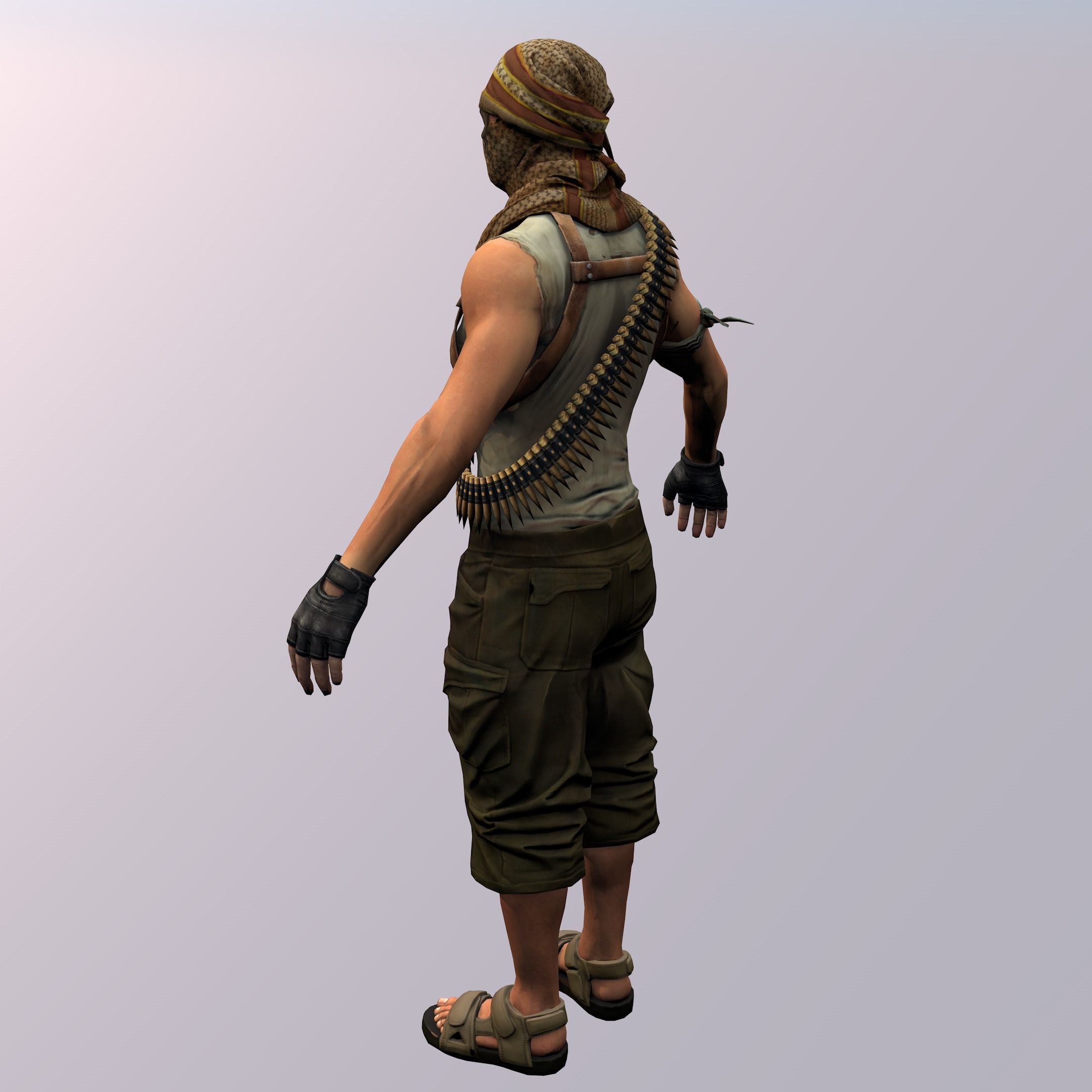 Agent from the game CSGO Hunter Guerrilla 3D model | CGTrader