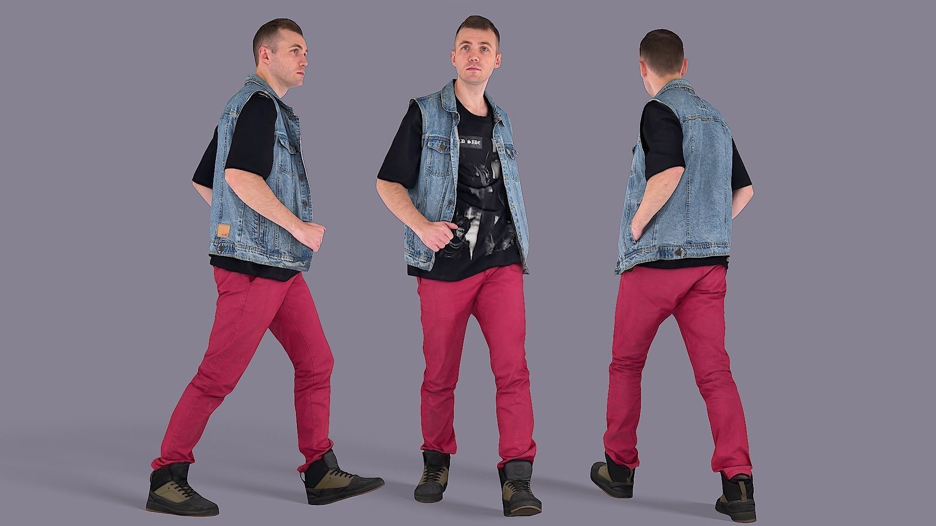 Swift Pedestrian 3D model | CGTrader