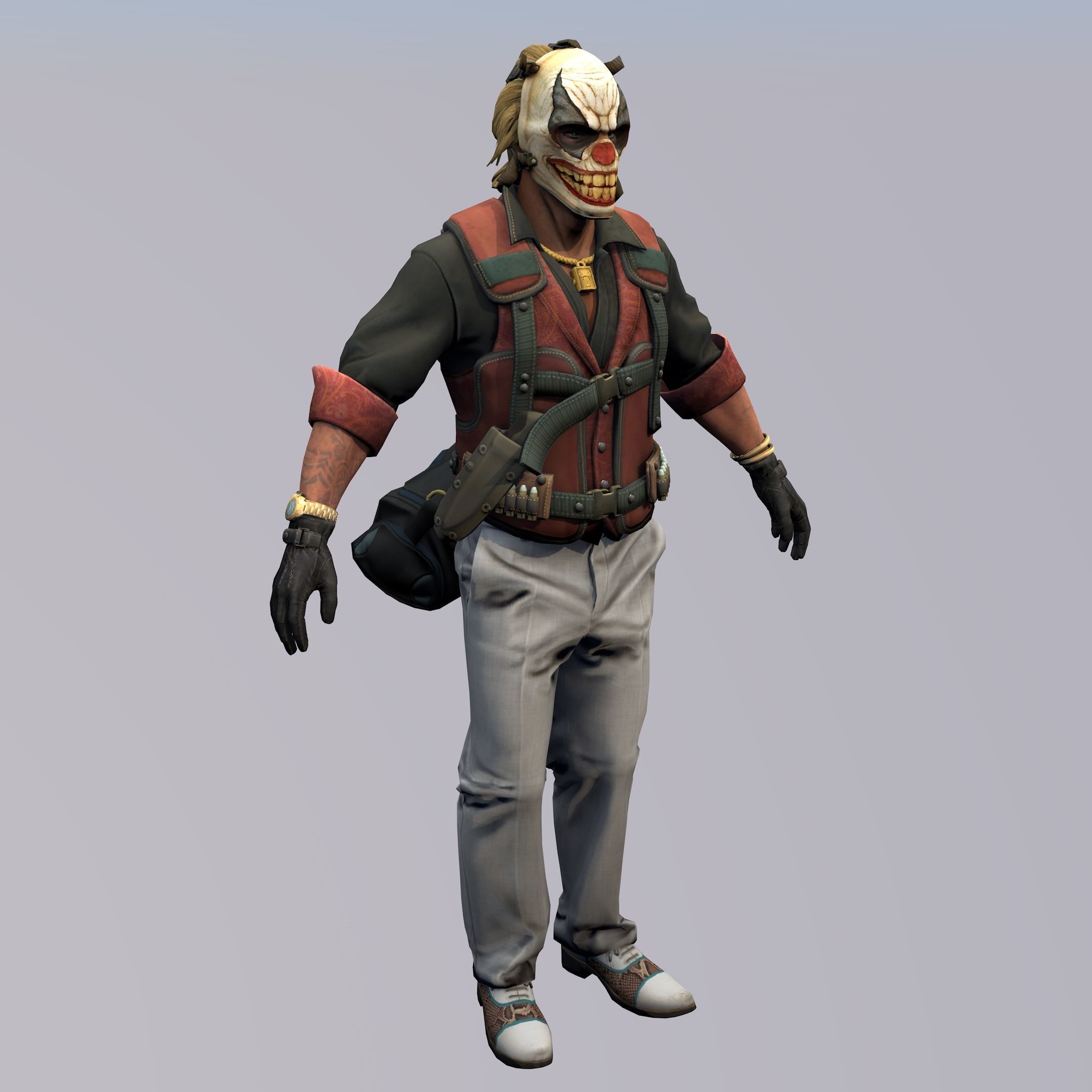 Agent from the game CSGO Sir Professionals 3D model | CGTrader